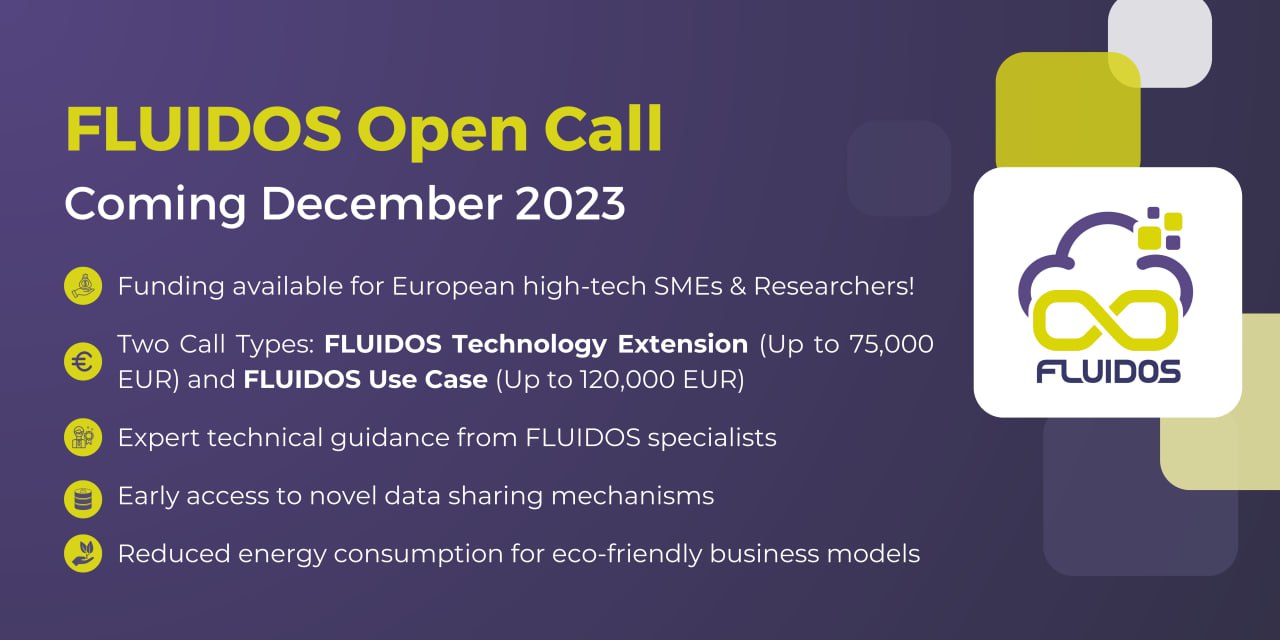FLUIDOS Open Call for high-tech SME and European researchers! - Fluidos