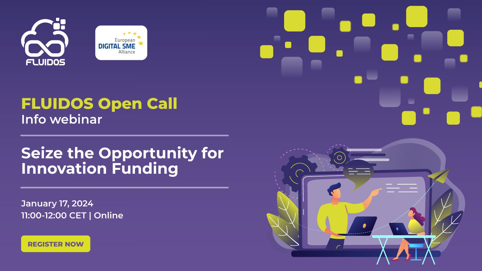 FLUIDOS Open Call - Information Webinar: Seize the Opportunity for Innovation Funding - FLUIDOS
